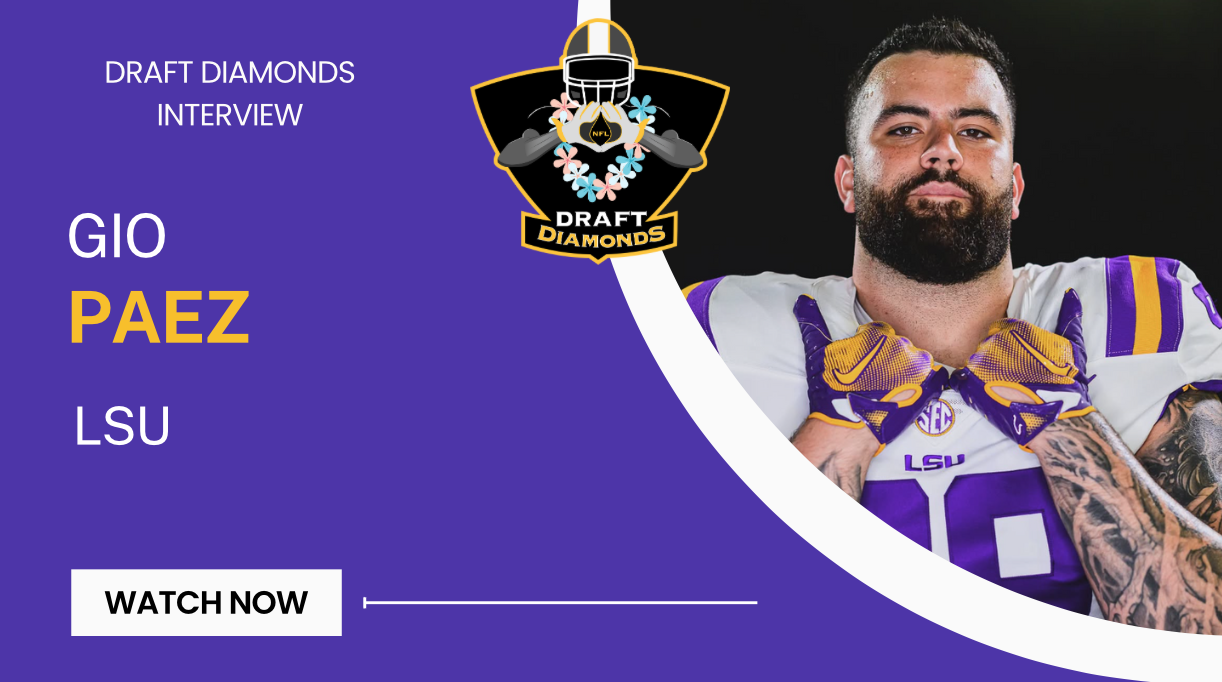 Meet 2025 NFL Draft Prospect Gio Paez, DT, LSU