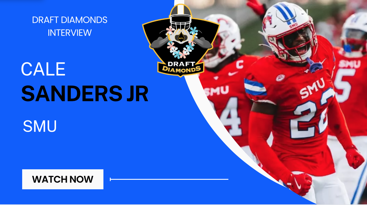 Meet 2025 NFL Draft Prospect Cale Sanders Jr., DB, SMU