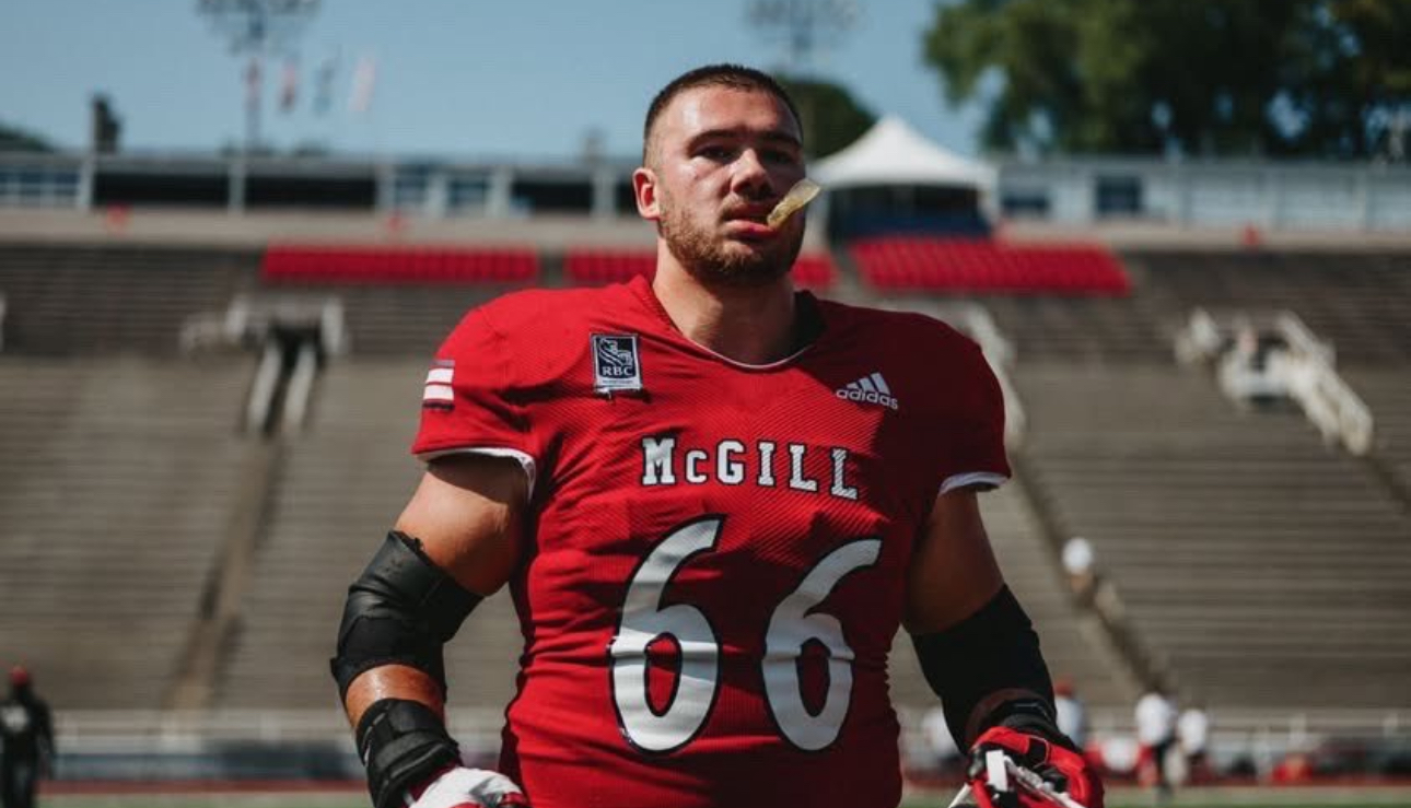 Meet 2025 NFLD raft Prospect Domenico Piazza, OL, McGill