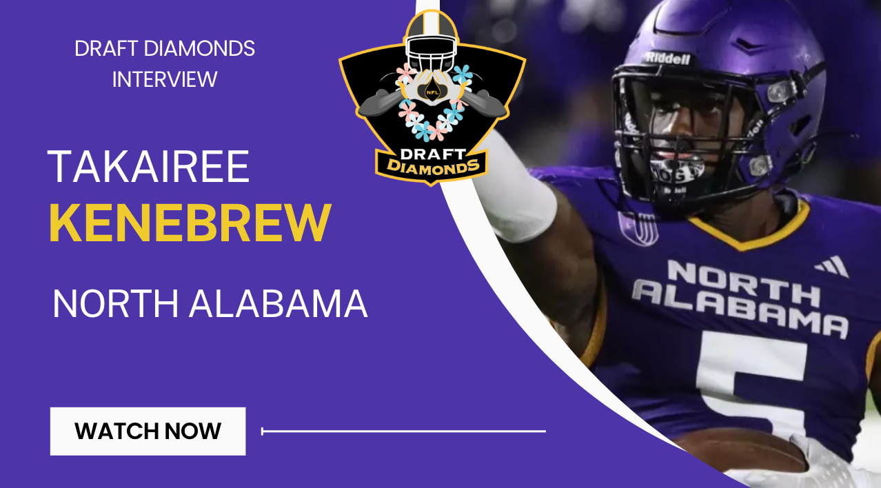 Meet 2025 NFL Draft Prospect Takairee Kenebrew, WR, UNA