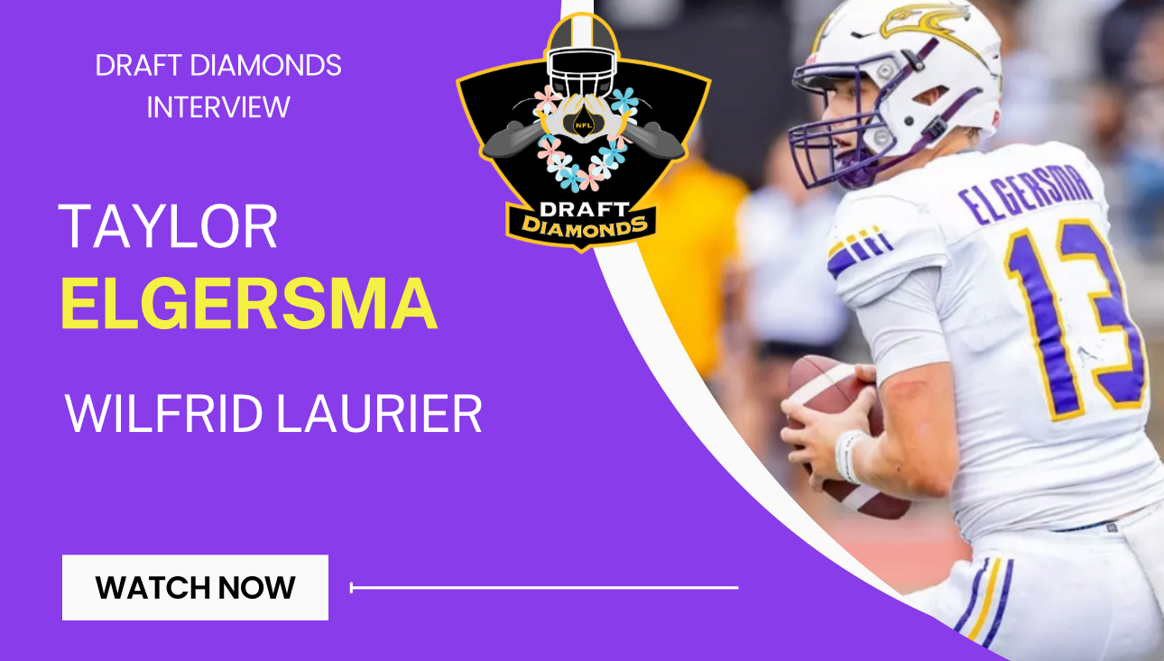 Meet 2025 NFL Draft Prospect Taylor Elgersma, QB, Laurier