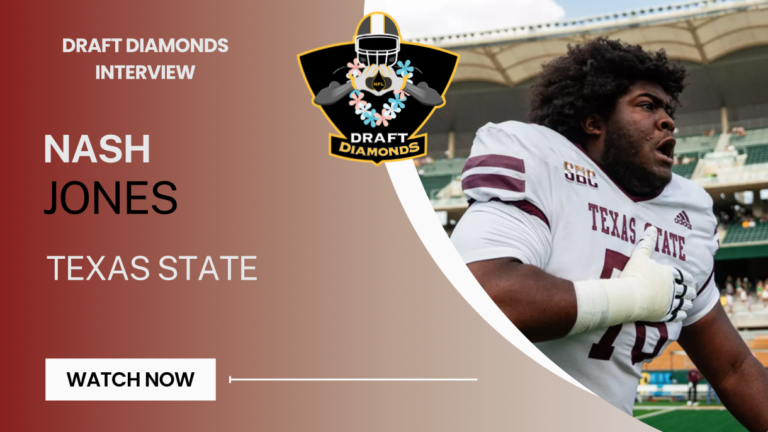 Meet 2025 NFL Draft Prospect Nash Jones, OL, Texas State