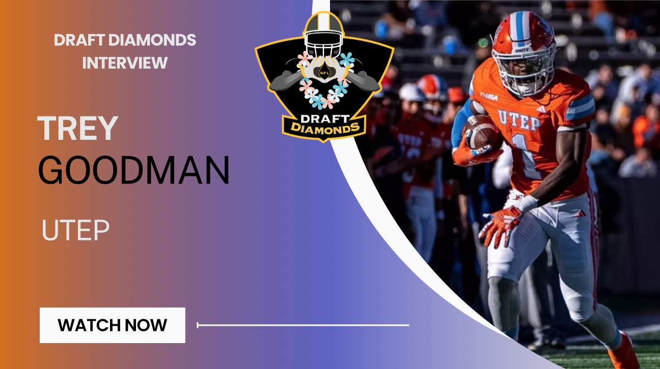 Meet 2025 NFL Draft Prospect Trey Goodman, WR, UTEP