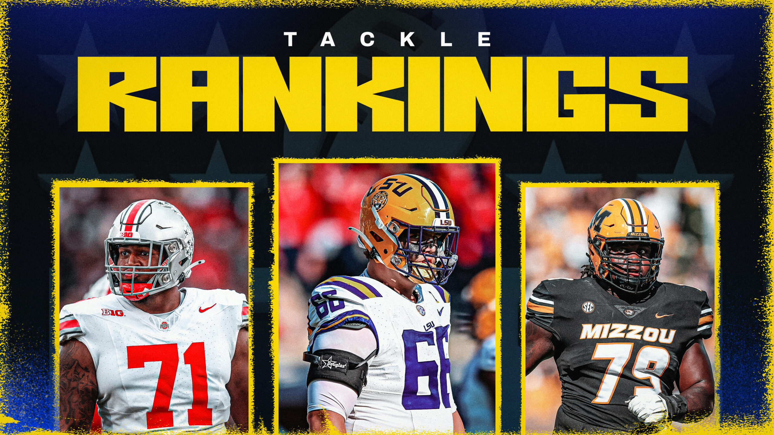 2025 NFL Draft Offensive Tackle Rankings