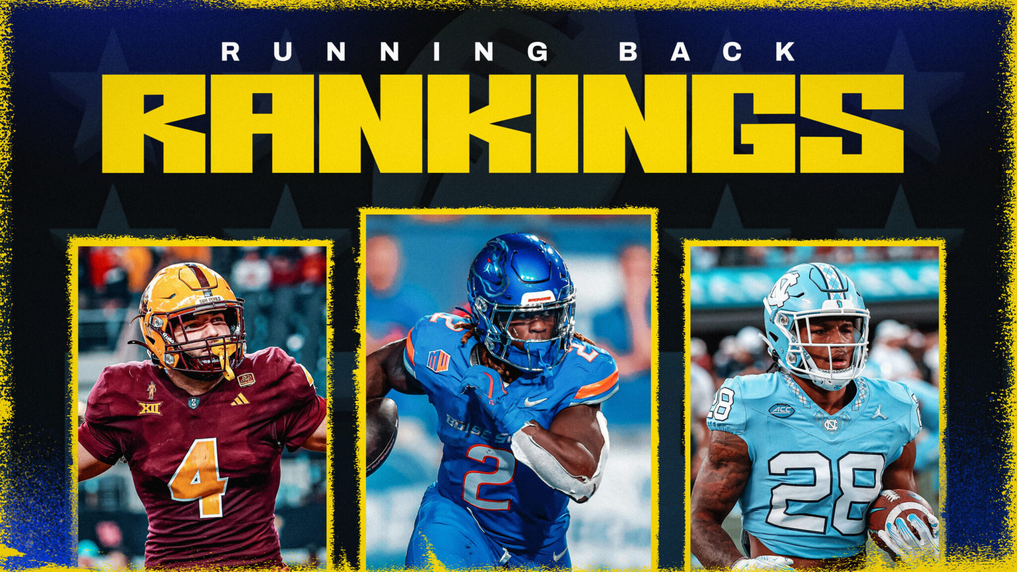 2025 NFL Draft Running Back Rankings