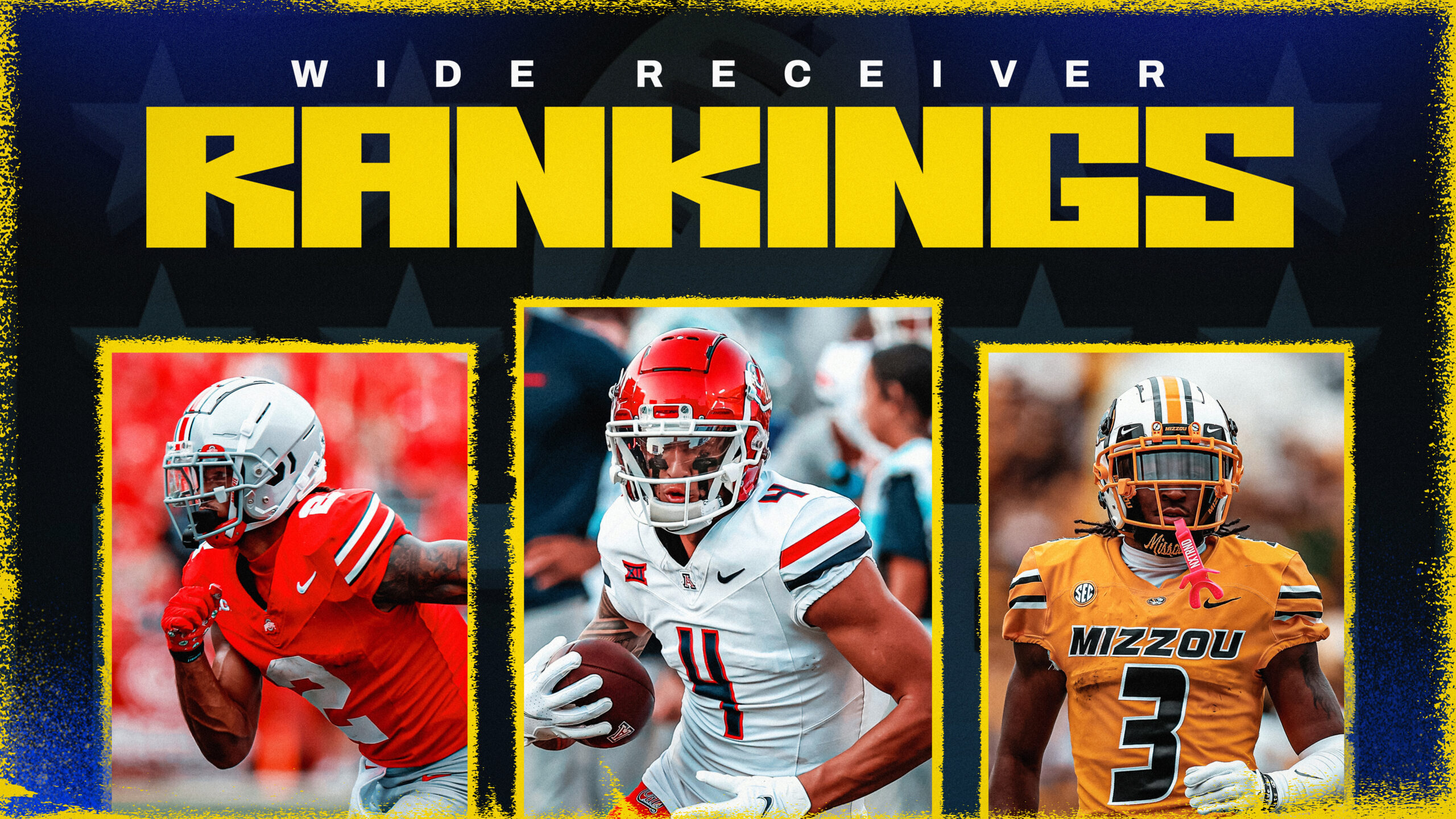 2025 NFL Draft Wide Receiver Rankings