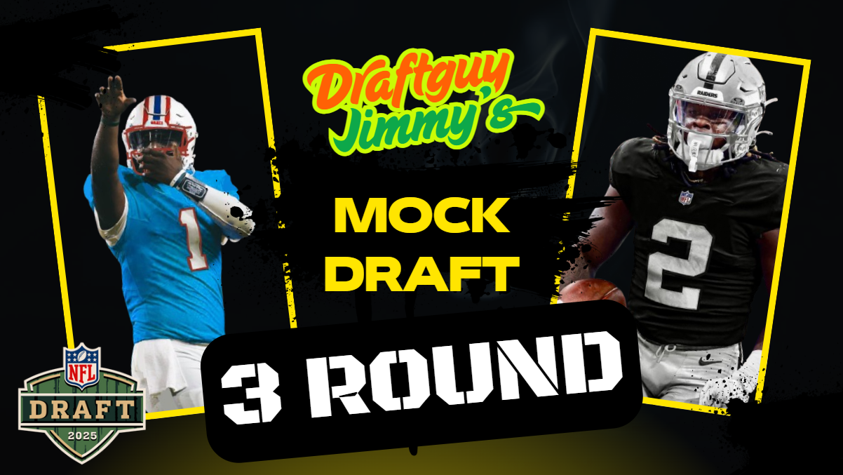 DraftGuyJimmy Mock Draft Predictions for 2025