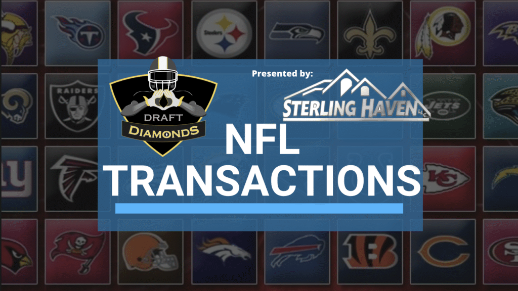 NFL Transactions on Player Movements Today