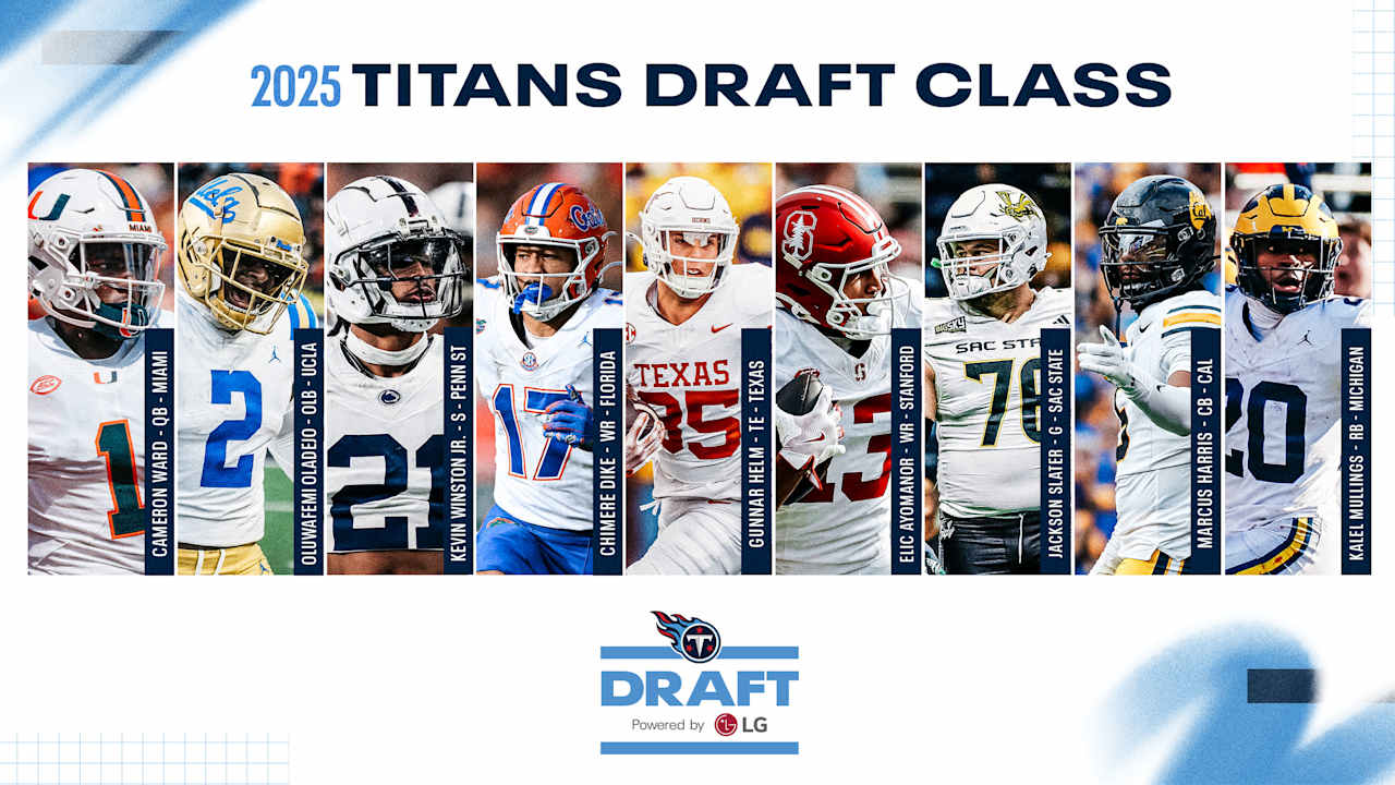 Titans Draft Grades for 2025 NFL Draft | How did they make out?