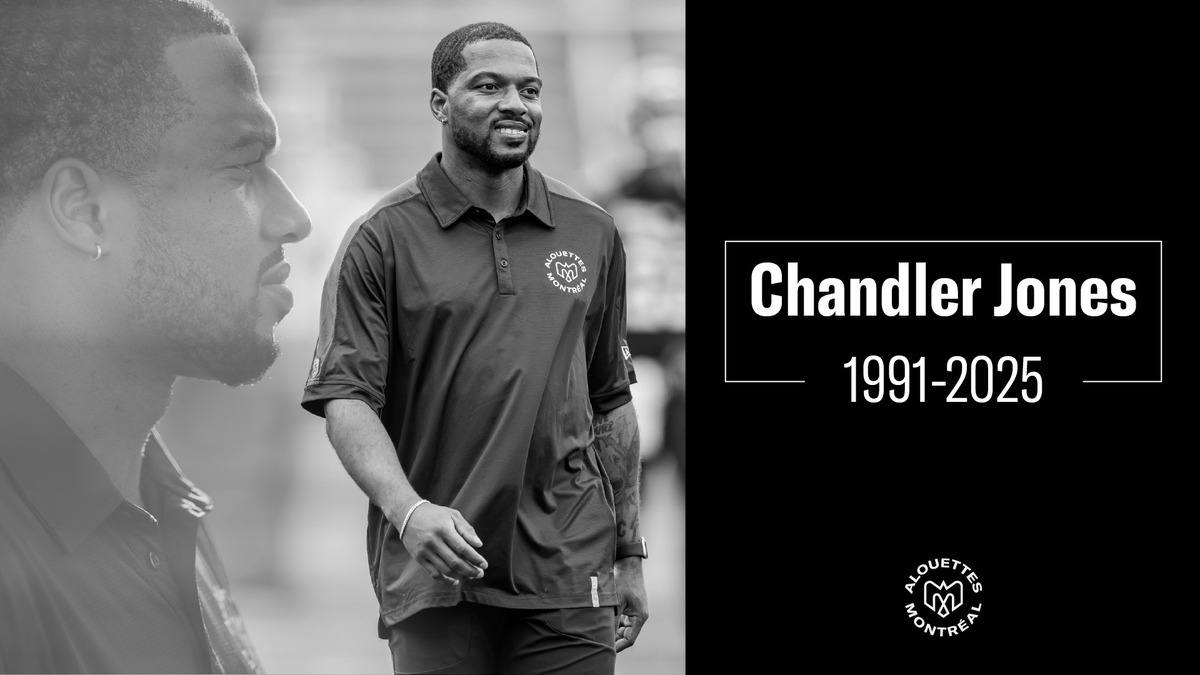 Former CFL Coach and Player Chandler Jones is dead at 33