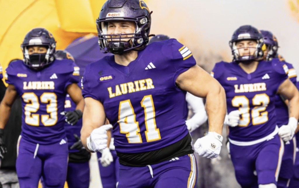 Meet 2026 Prospect Sebastian Parsalidis, FB, Wilfrid Laurier