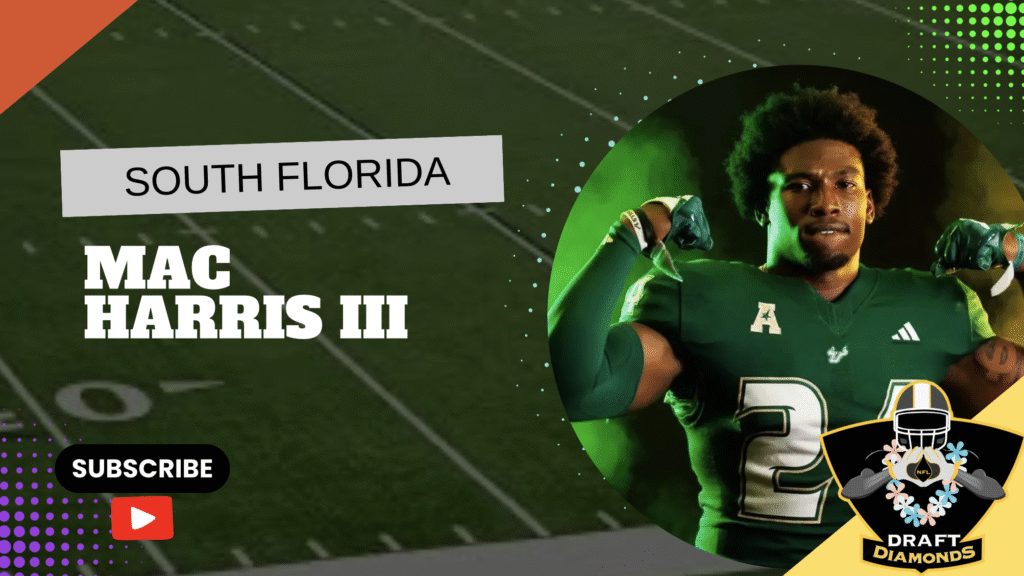 Meet 2026 NFL Draft Prospect Mac Harris III, LB, South Florida