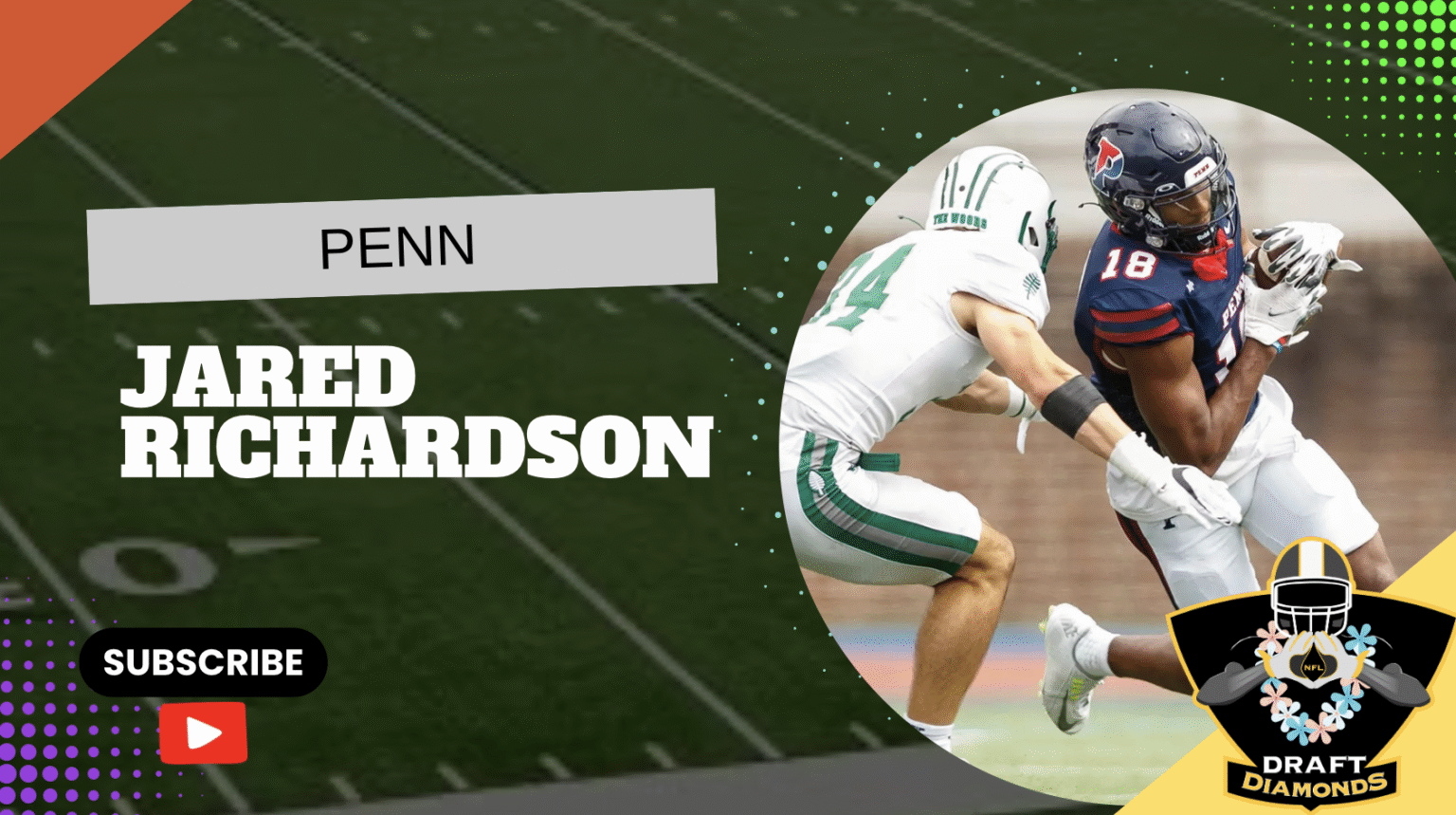 Meet 2026 NFL Draft Prospect Jared Richardson, WR, Penn