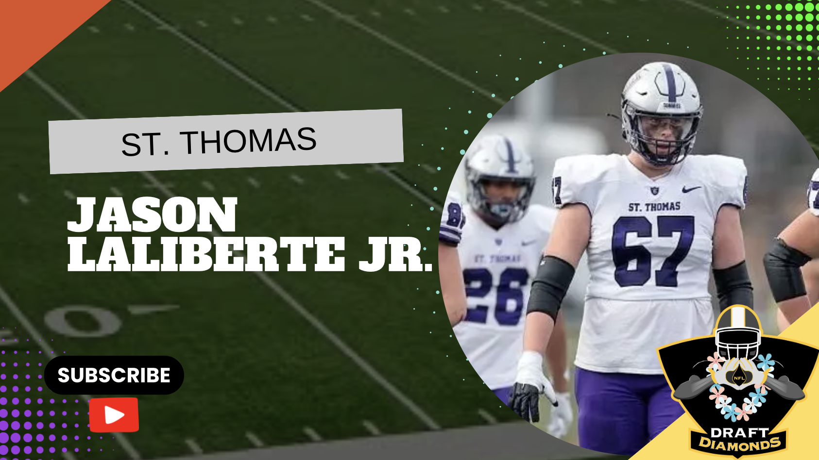 Meet 2026 NFL Draft Prospect Jason Laliberte Jr., OL, St. Thomas