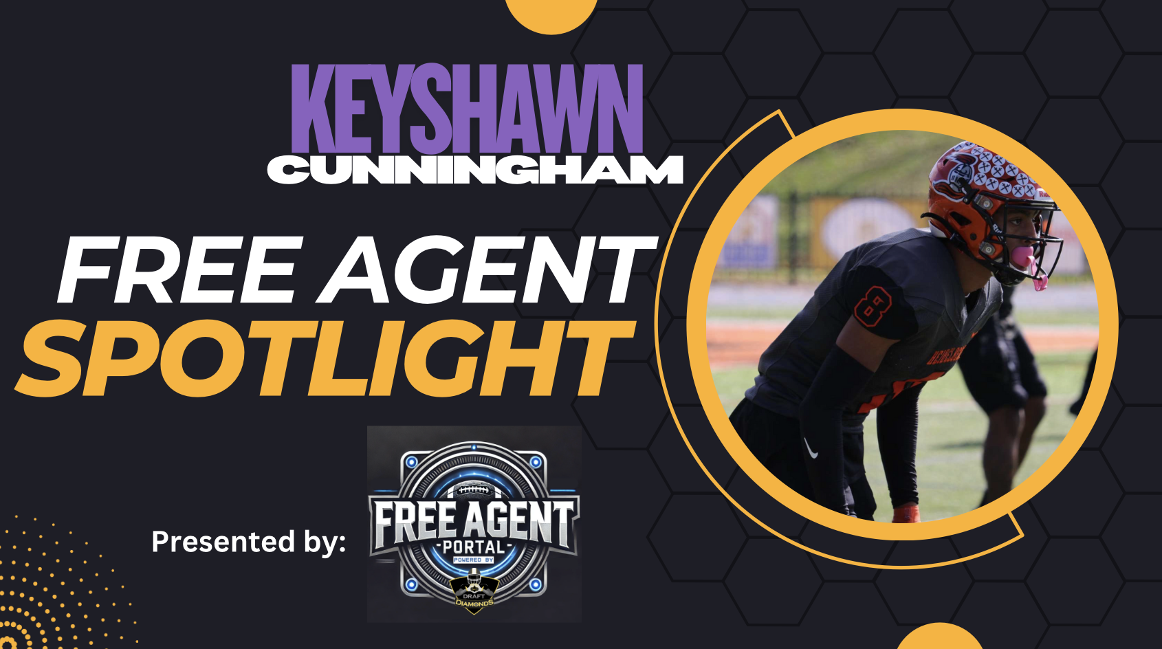 Keyshawn Cunningham: Free Agent Portal Spotlight Interview