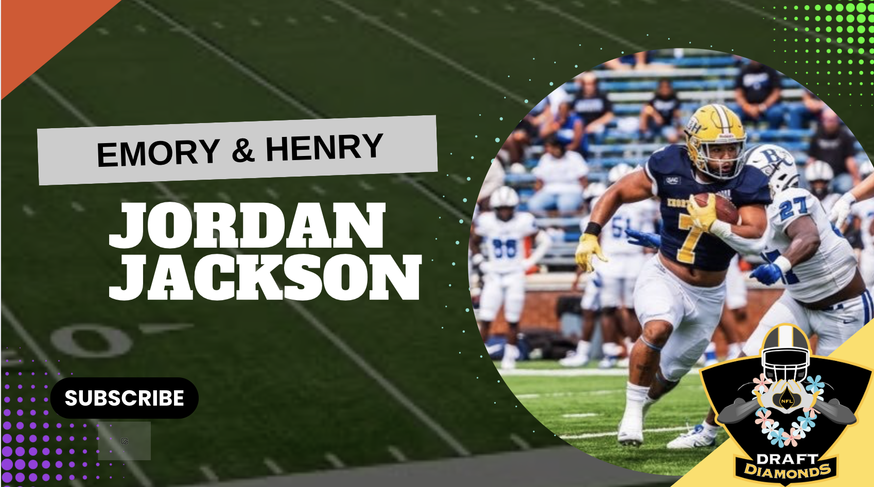 Meet 2026 Draft Prospect Jordan Jackson, RB, Emory & Henry