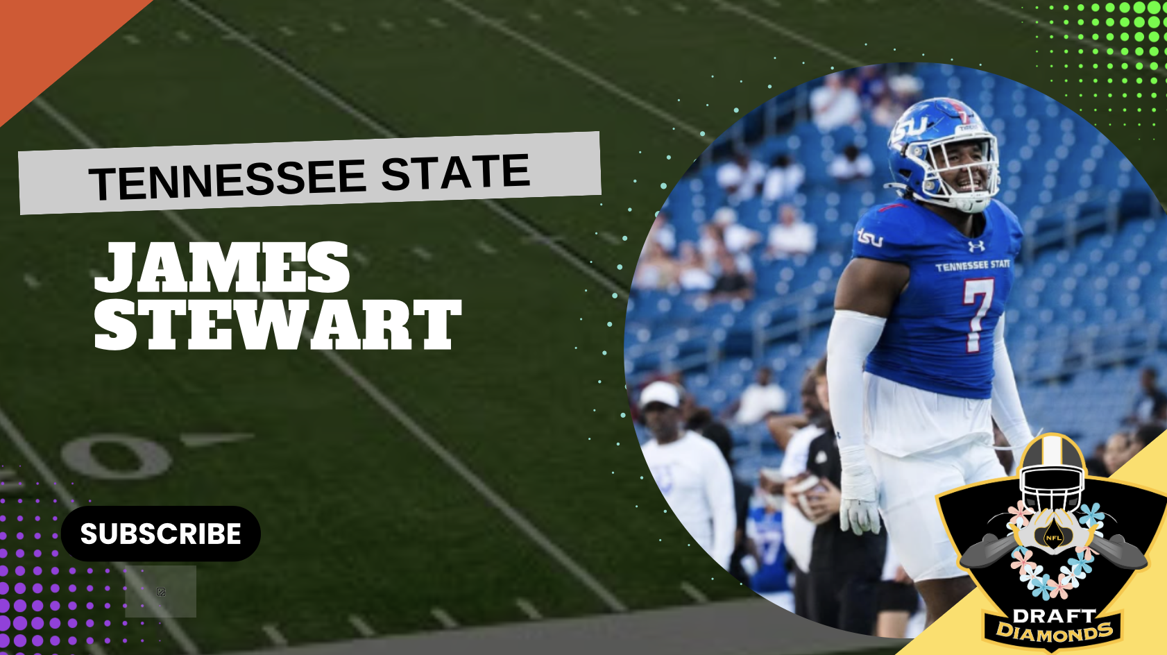 Meet 2026 NFL Draft Prospect James Stewart, LB, Tennessee St.