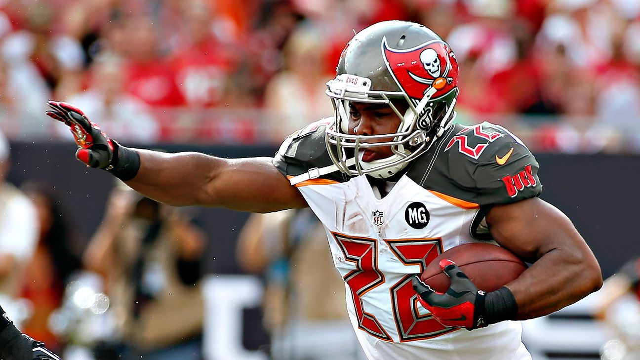 Former Tampa Bay Buccaneers RB Doug Martin dead at 36