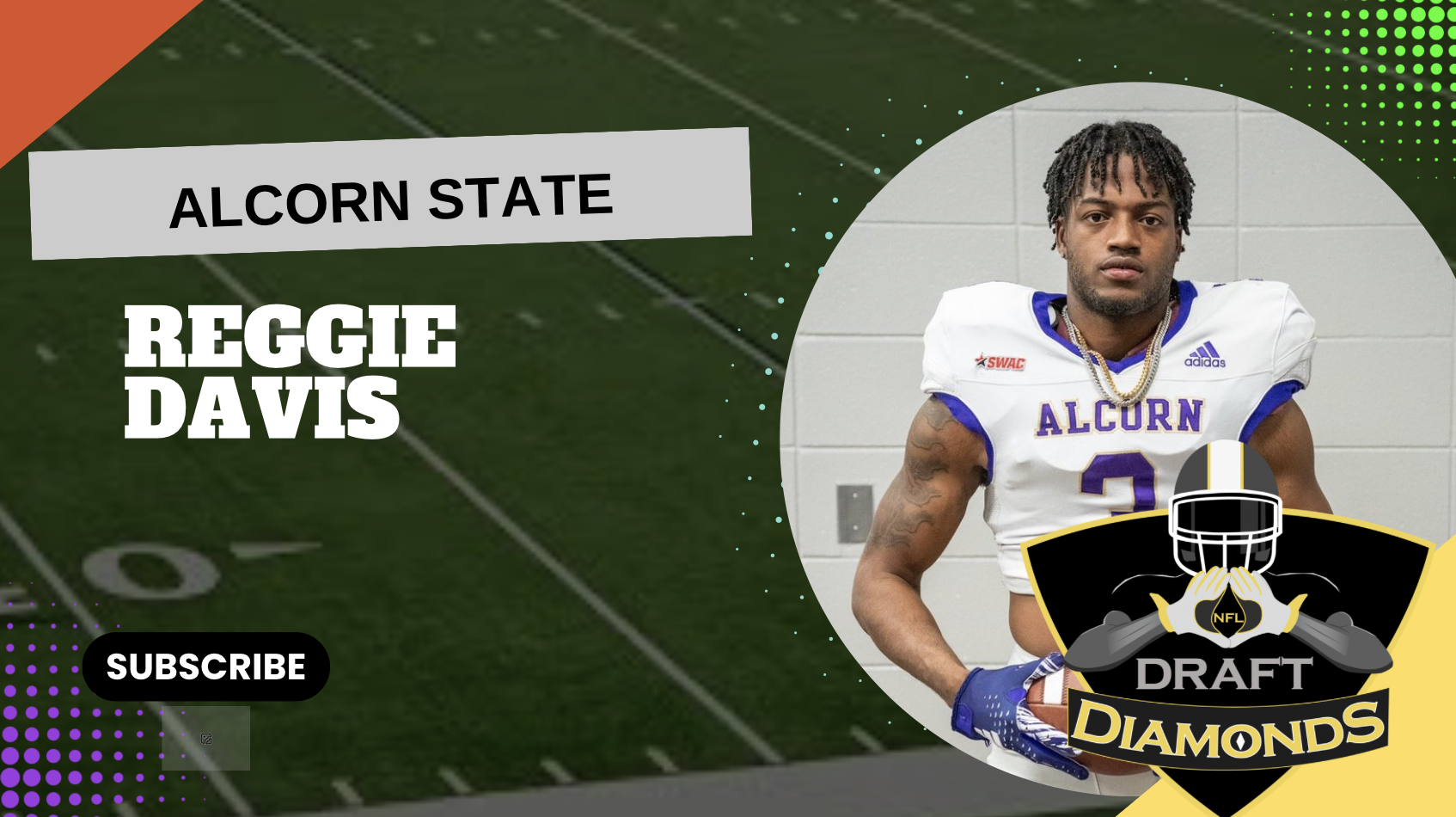 Meet 2026 NFL Draft Prospect Reggie Davis, RB, Alcorn State