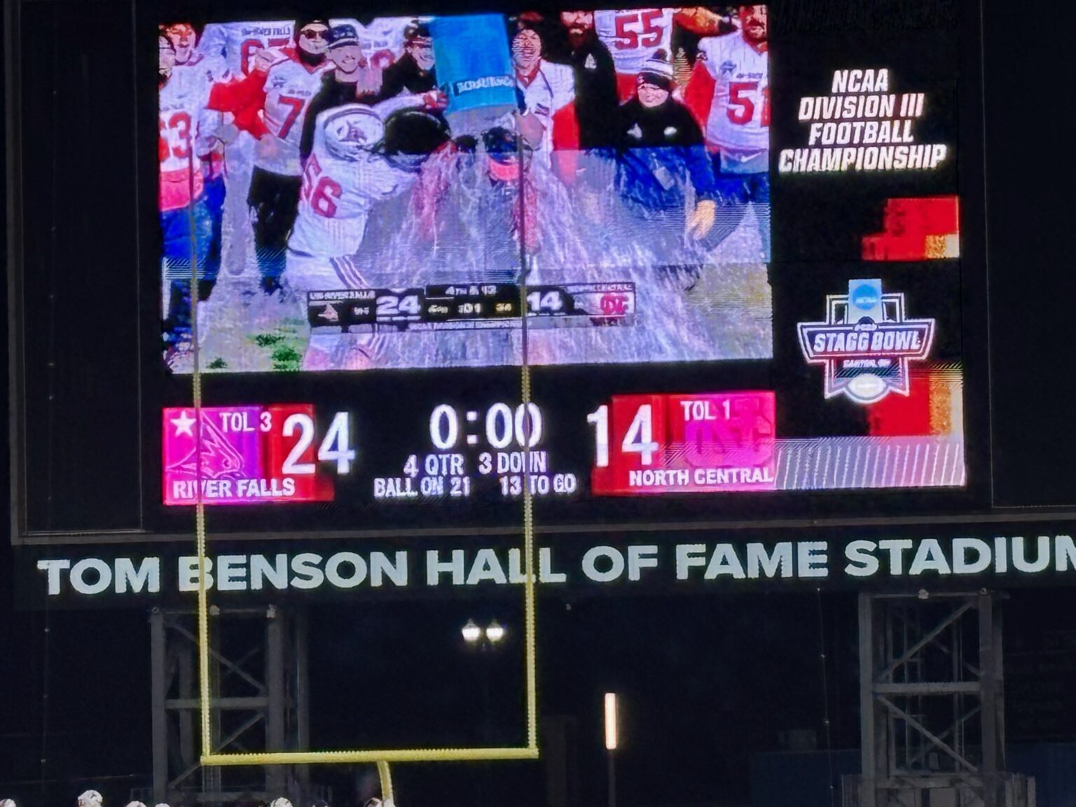 Built, Not Given: UW-River Falls Claims the Stagg Bowl