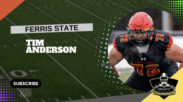 Meet 2026 NFL Draft Prospect Tim Anderson, OL, Ferris State